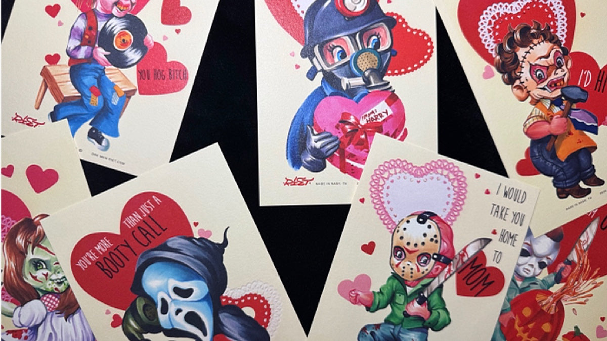 ONE MAN RIET: Vintage Horror-Pop Posters, Cards, Art, Novelties – One ...