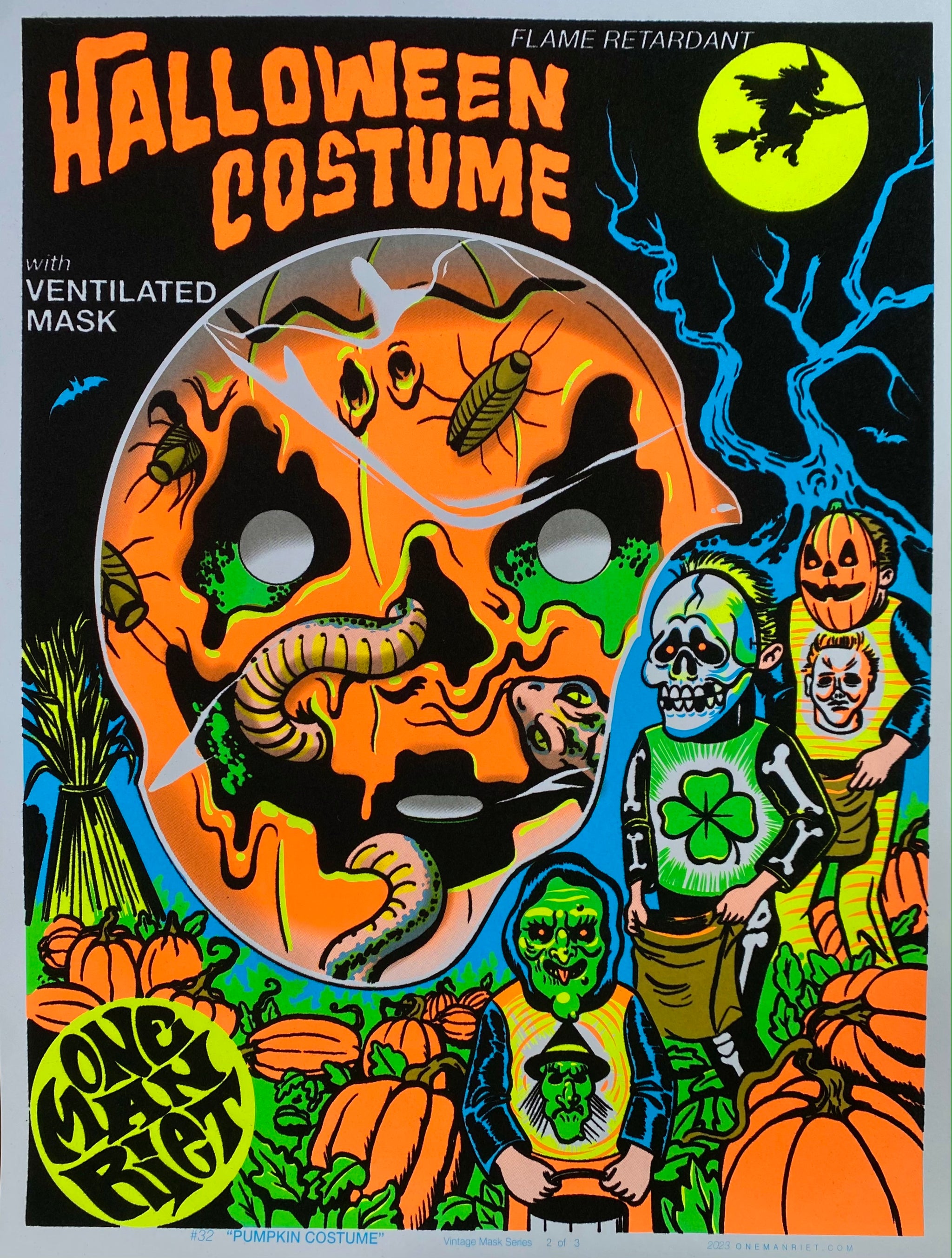 "The Big 3" BlackLight Print Set – One Man Riet