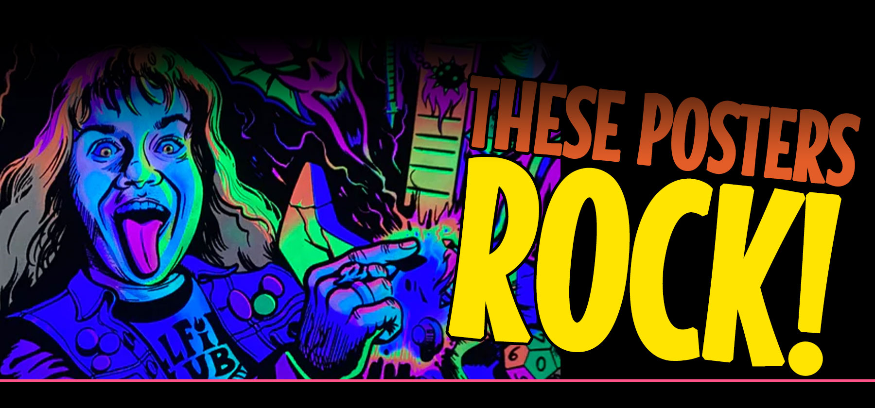 One Man Riet: Vintage Horror-Pop Posters, Cards, Art, Novelties